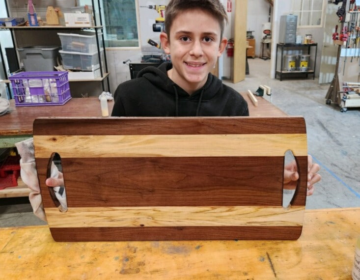 Shop Class Students Grades 7-12 | The Bull City Woodshop